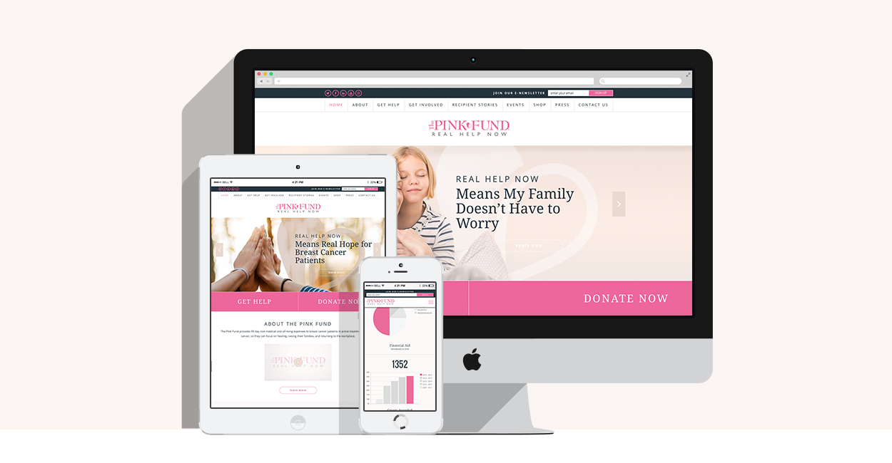 The Pink Fund Launches New Website - The Pink Fund